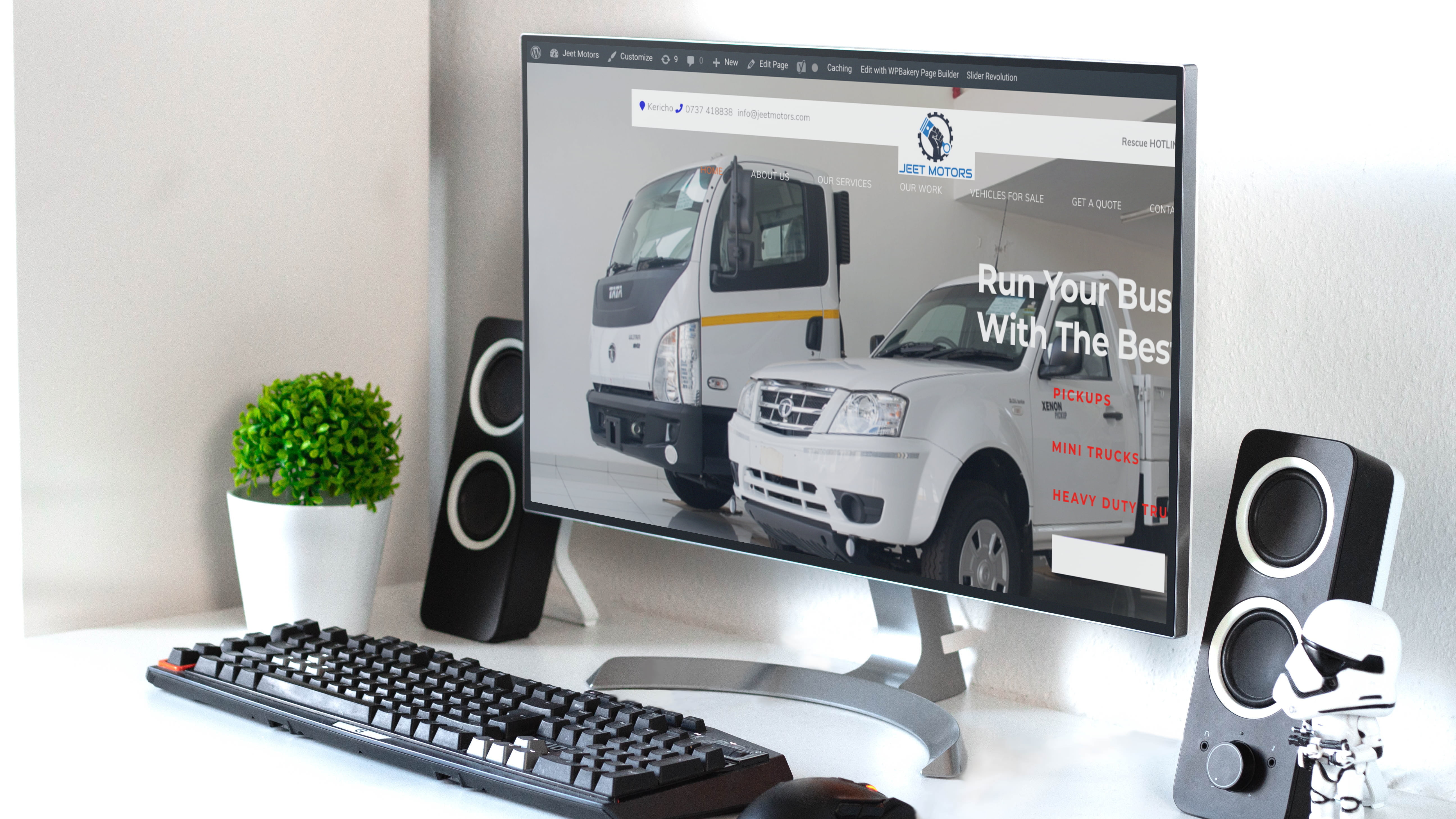 Car Dealership Webdesign - Code Fusion